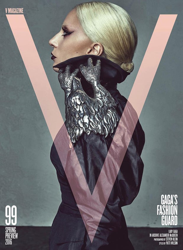 Lady Gaga Explores Fashion For V Magazine