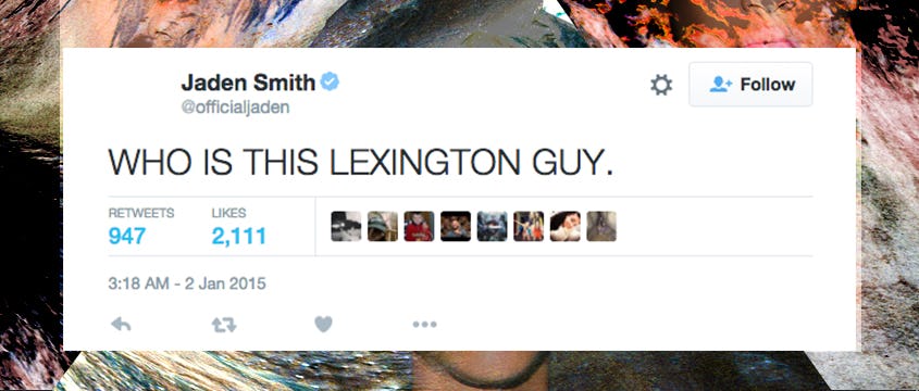 The Year In Jaden Smith Tweets