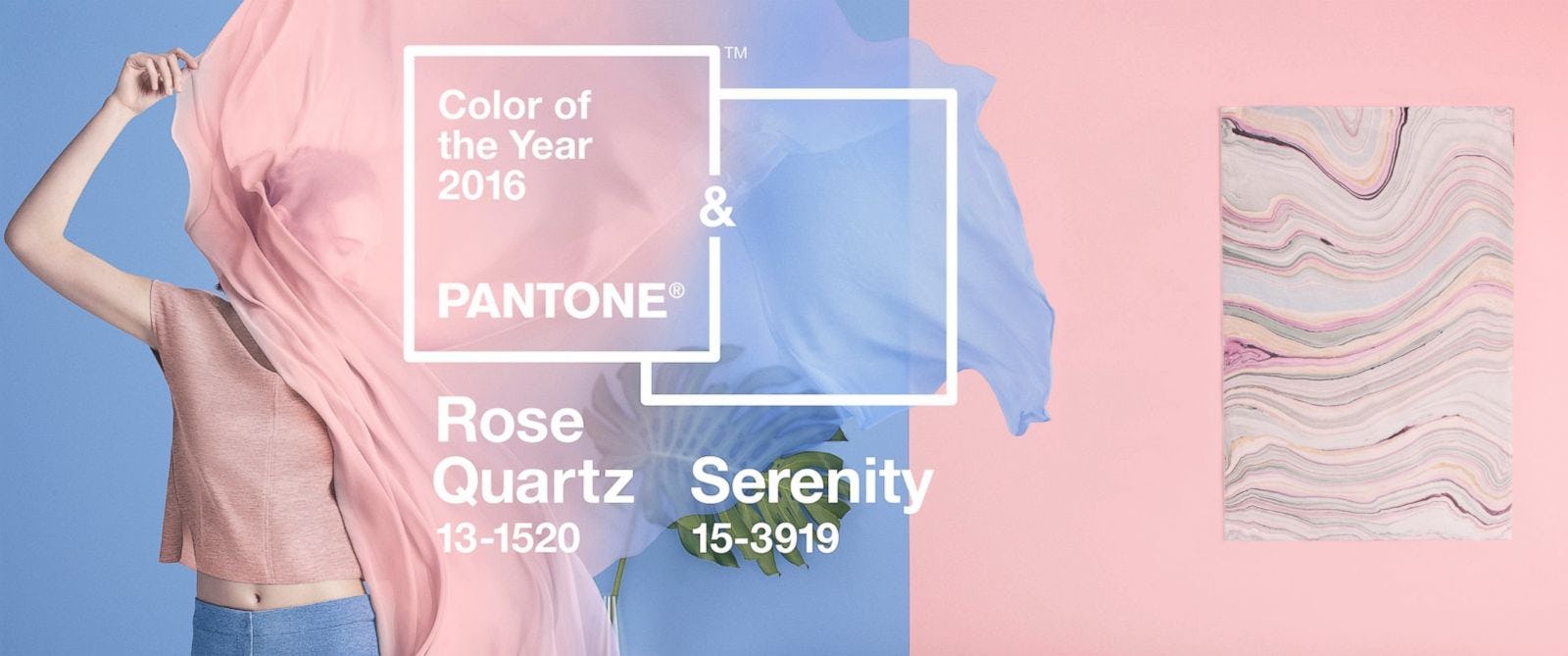 Pantone’s 2016 Colors Of The Year Are Very Serene