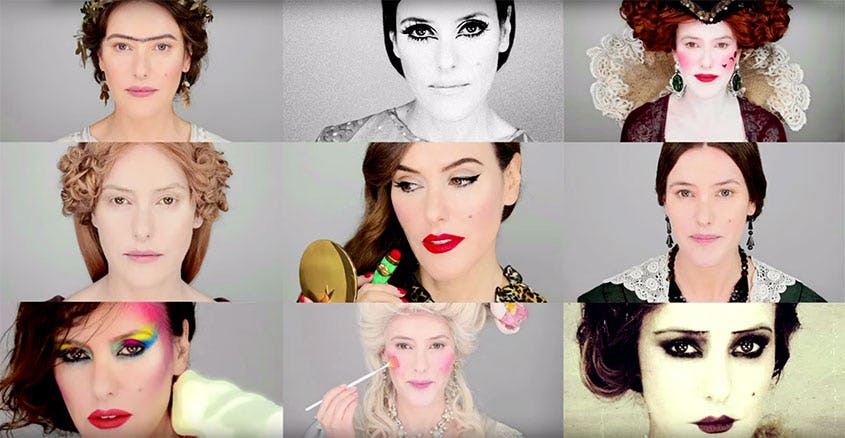 This Is What 2,000 Years of Makeup Looks Like
