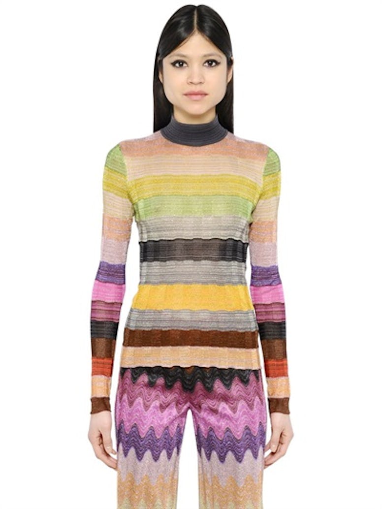 Lurex-Striped Clothing