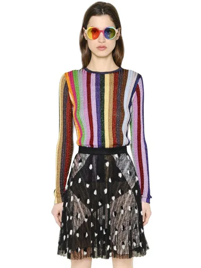 Lurex-Striped Clothing