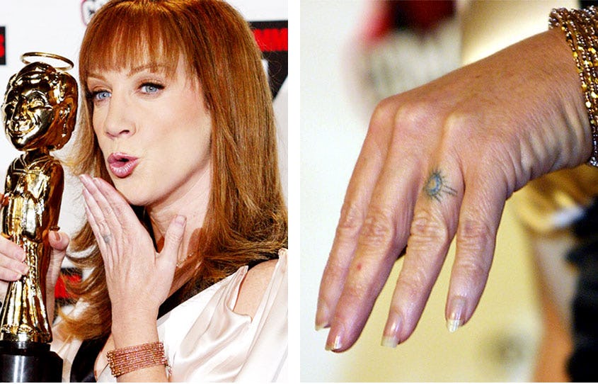 Super-Rad Celebrity Finger Tattoos