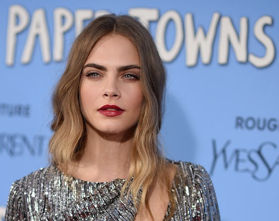 Cara Delevingne Dyed Her Hair Pink