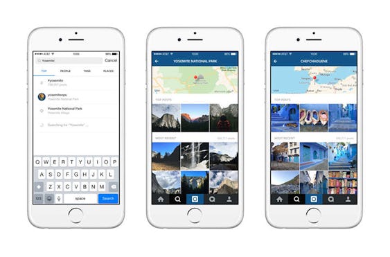 Instagram iOS 7 Update Explore Feature