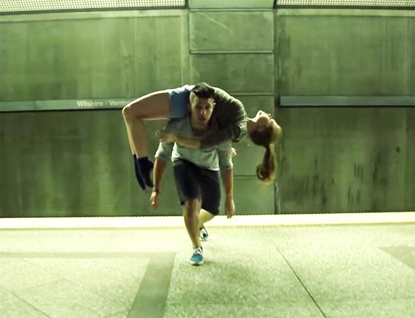 Watch This Incredible Couple Dance On The Subway