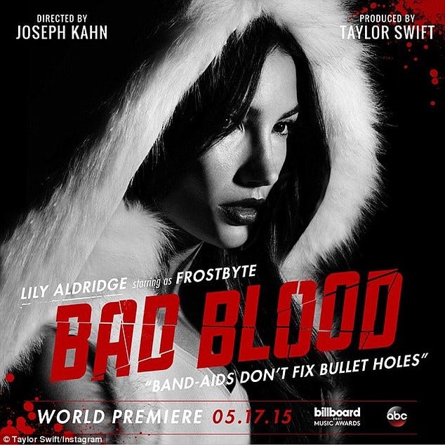 Check Out The Teaser Posters For Taylor Swift’s ‘Bad Blood’