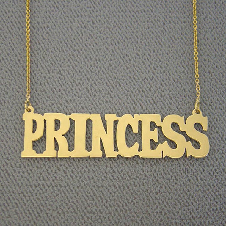 Nameplate Necklaces - Funny Accessory Gifts