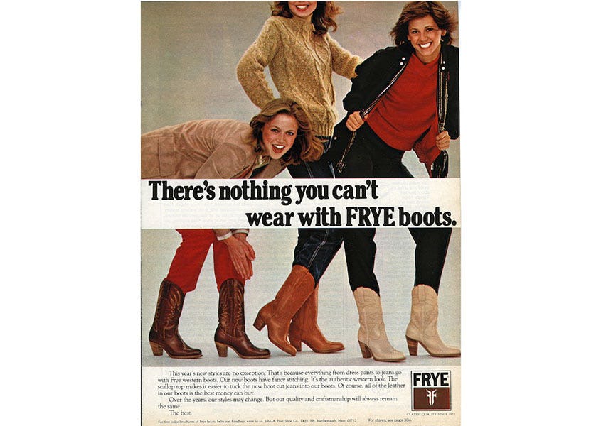 Frye Lookbook 150 Anniversary