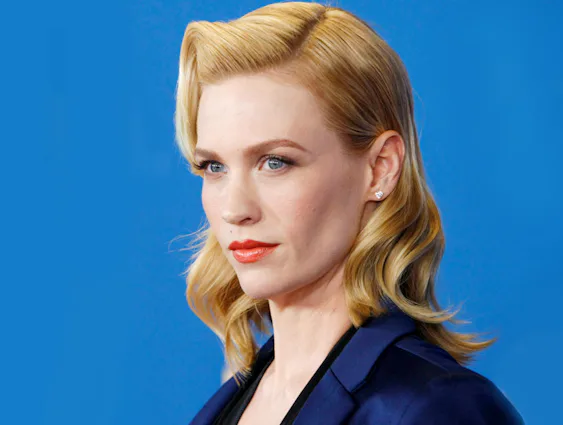 January Jones’ New Hair Is Seriously Cool