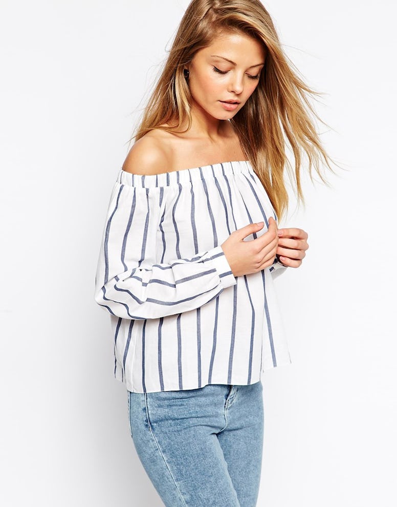 Supermarket: 10 Cool Off-The-Shoulder Shirts