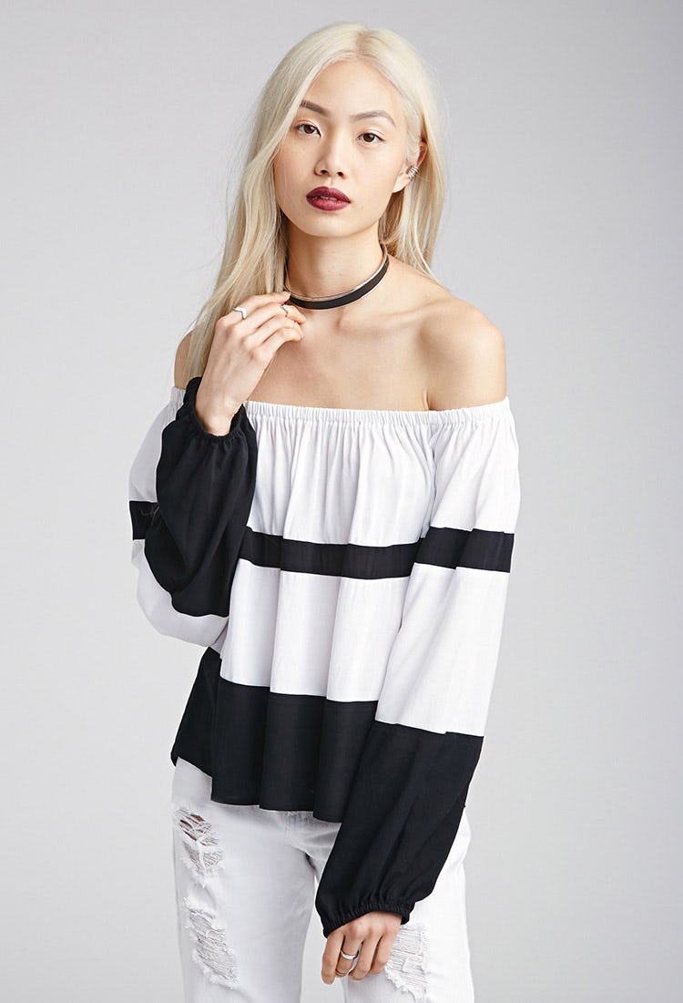 Supermarket: 10 Cool Off-The-Shoulder Shirts