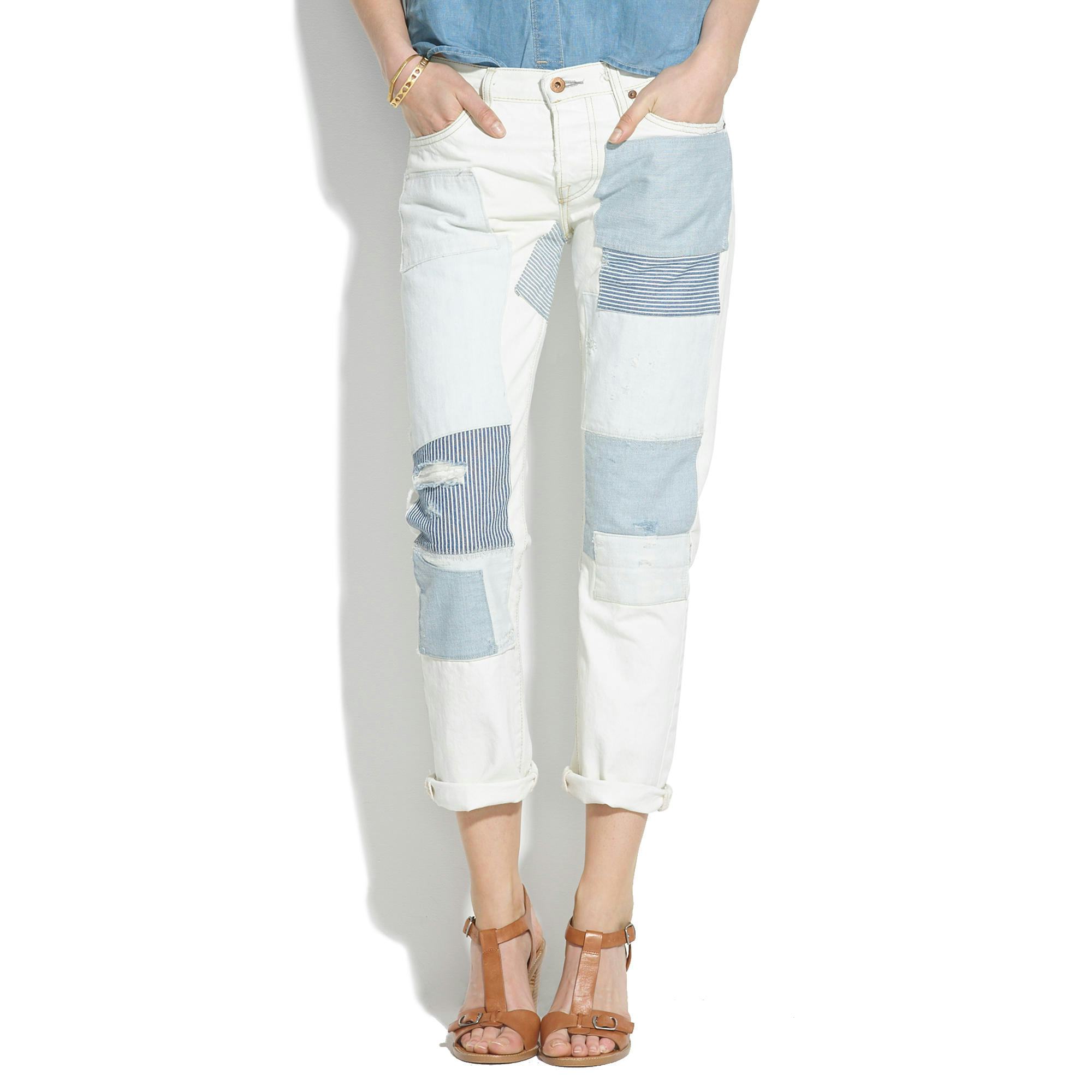 10 Easy-To-Wear Patchwork Jeans