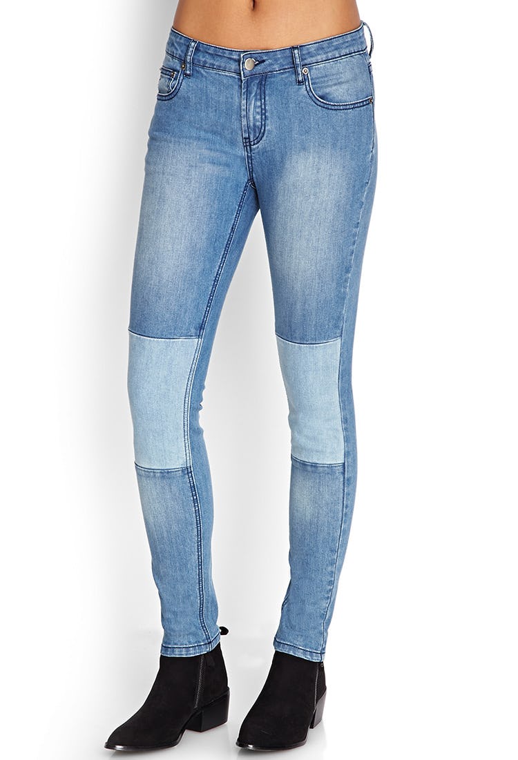 10 Easy-To-Wear Patchwork Jeans