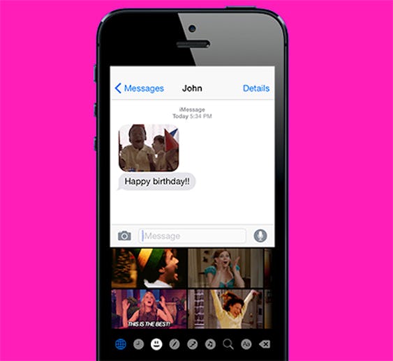 This GIF Keyboard for Smartphones Rules