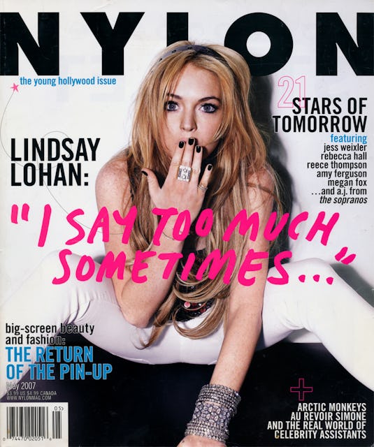 #TBT: Lindsay Lohan’s May 2007 NYLON Cover