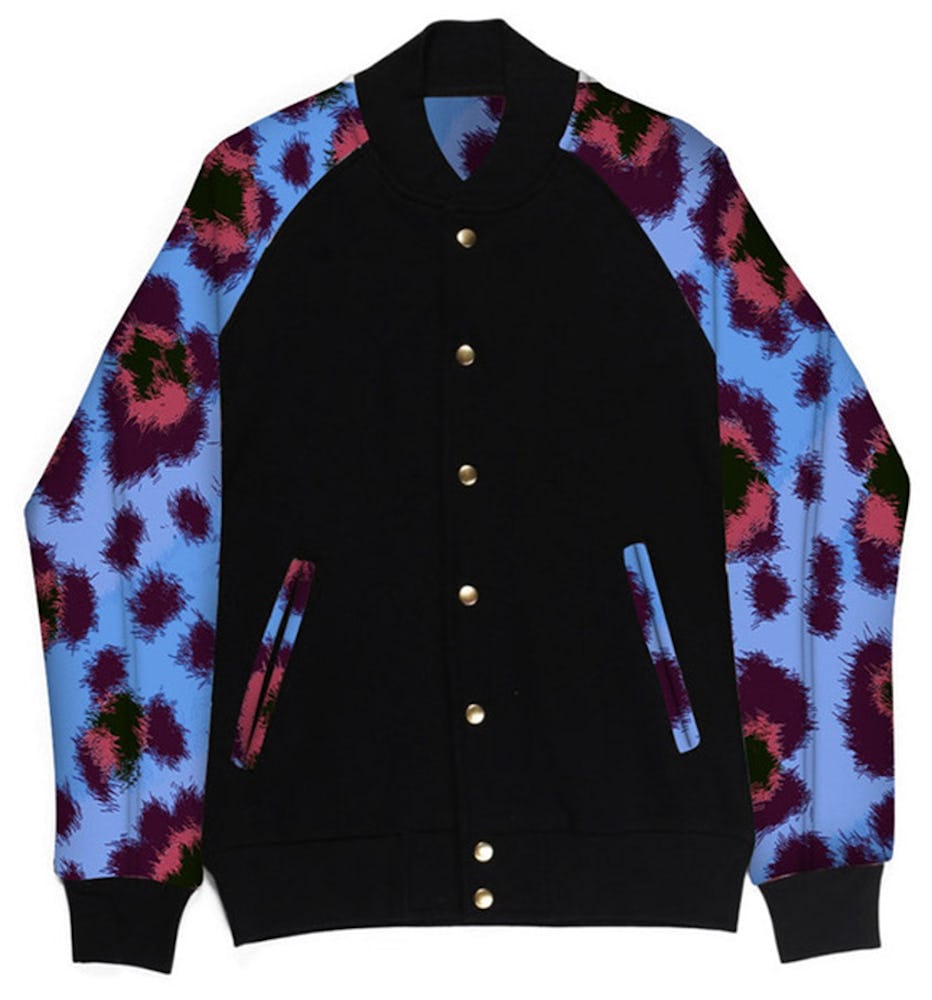Editor’s Pick: Pink Leopard Varsity Jacket