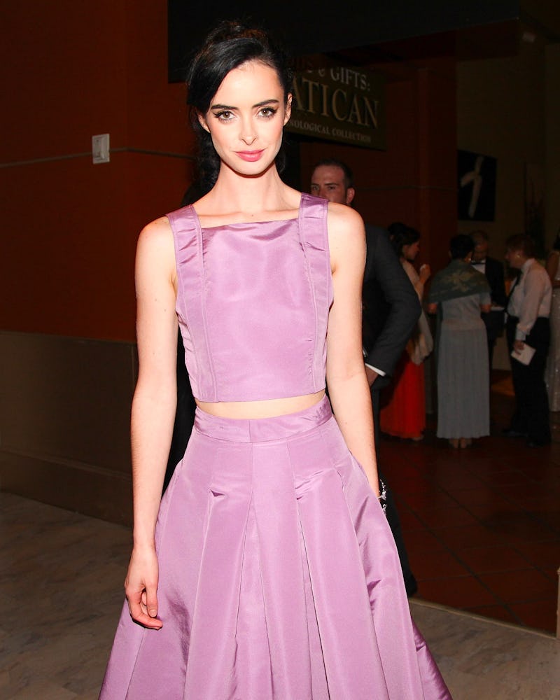 Krysten Ritter Cat Eye Makeup