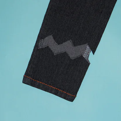 DIY Cut Out Jeans