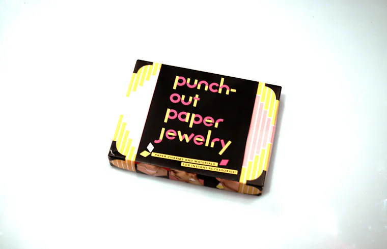 DIY Punch Out Paper Jewelry