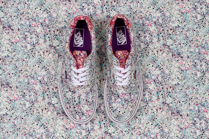 Vans x Liberty Collaboration Sneakers