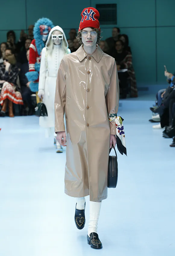 Gucci Sent Models Down The Runway Carrying Their Own Heads