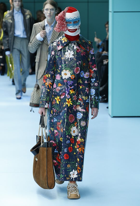 Gucci Sent Models Down The Runway Carrying Their Own Heads