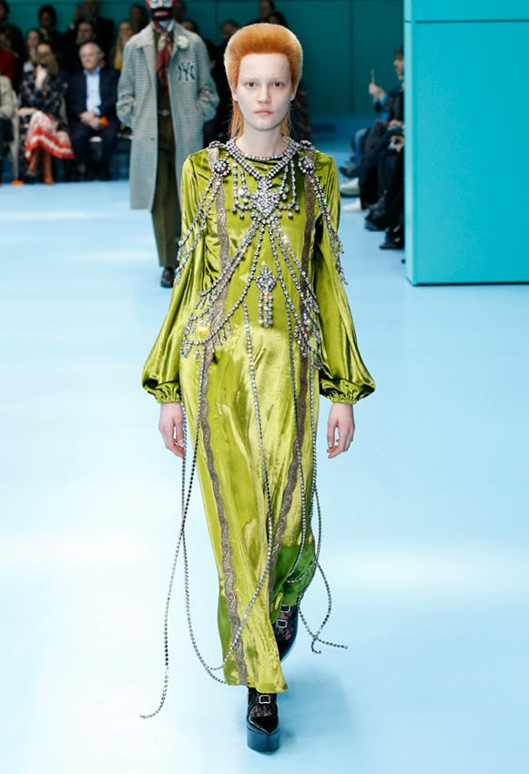 Gucci Sent Models Down The Runway Carrying Their Own Heads