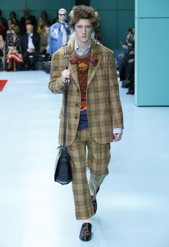 Gucci Sent Models Down The Runway Carrying Their Own Heads