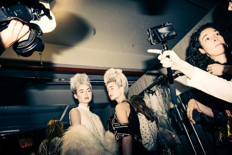 Our Favorite Backstage Moments From NYFW
