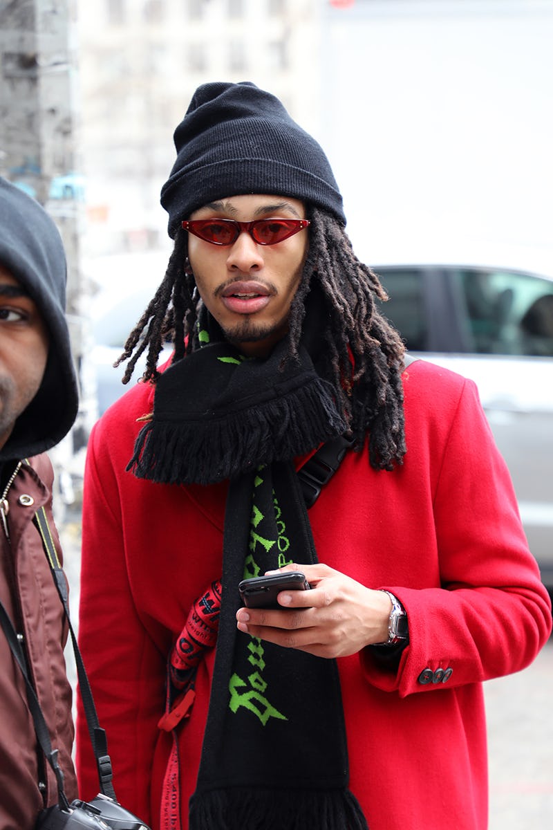 NYFW Street Style Day 2: Go Bold, Wear Red