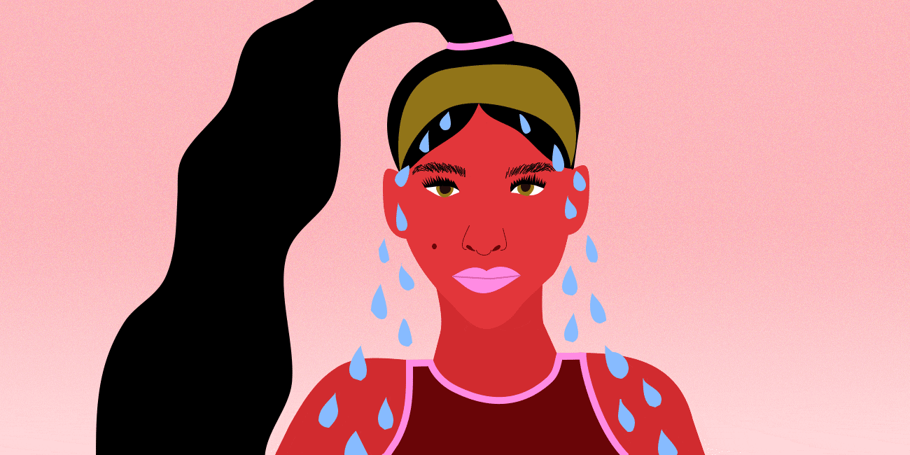 Extreme Sweating Was The Cathartic Release I Didn’t Know My Body Needed