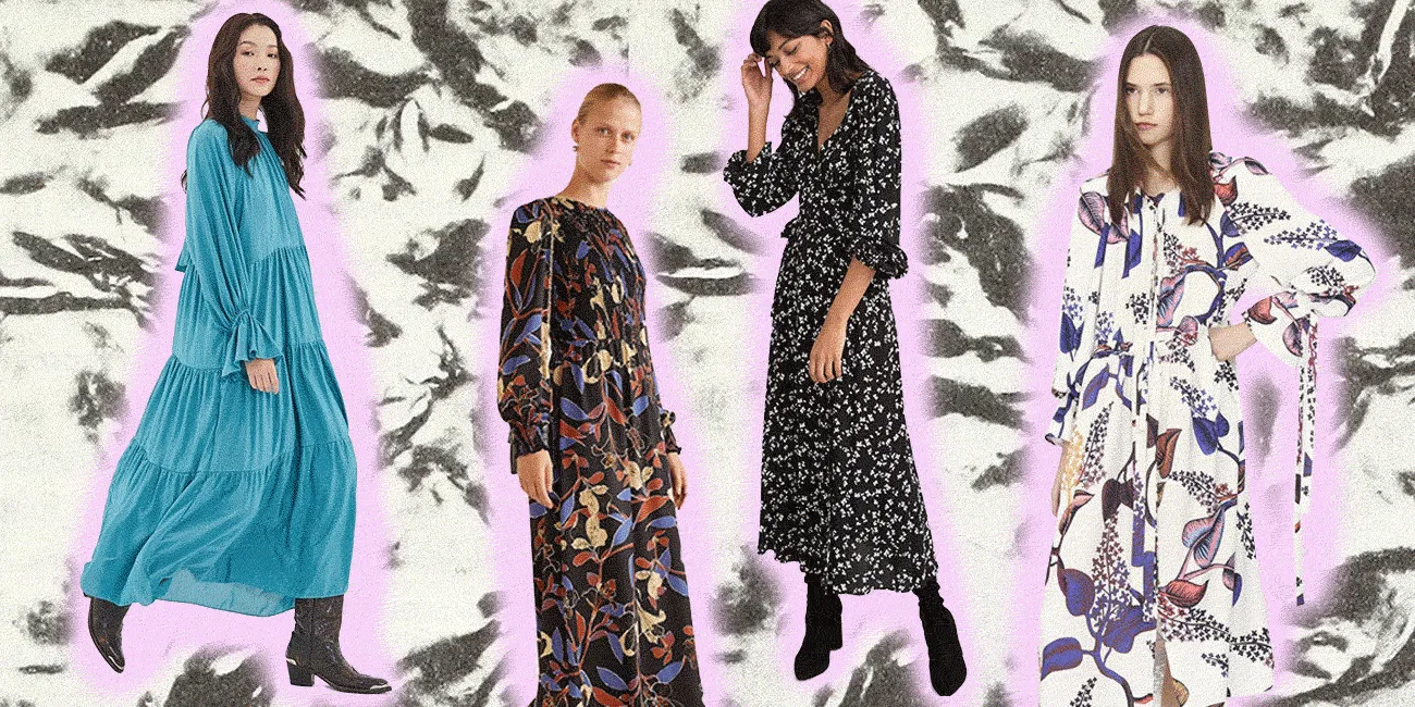 14 Oversized, Flowing Dresses To Make You Feel Like Stevie Nicks