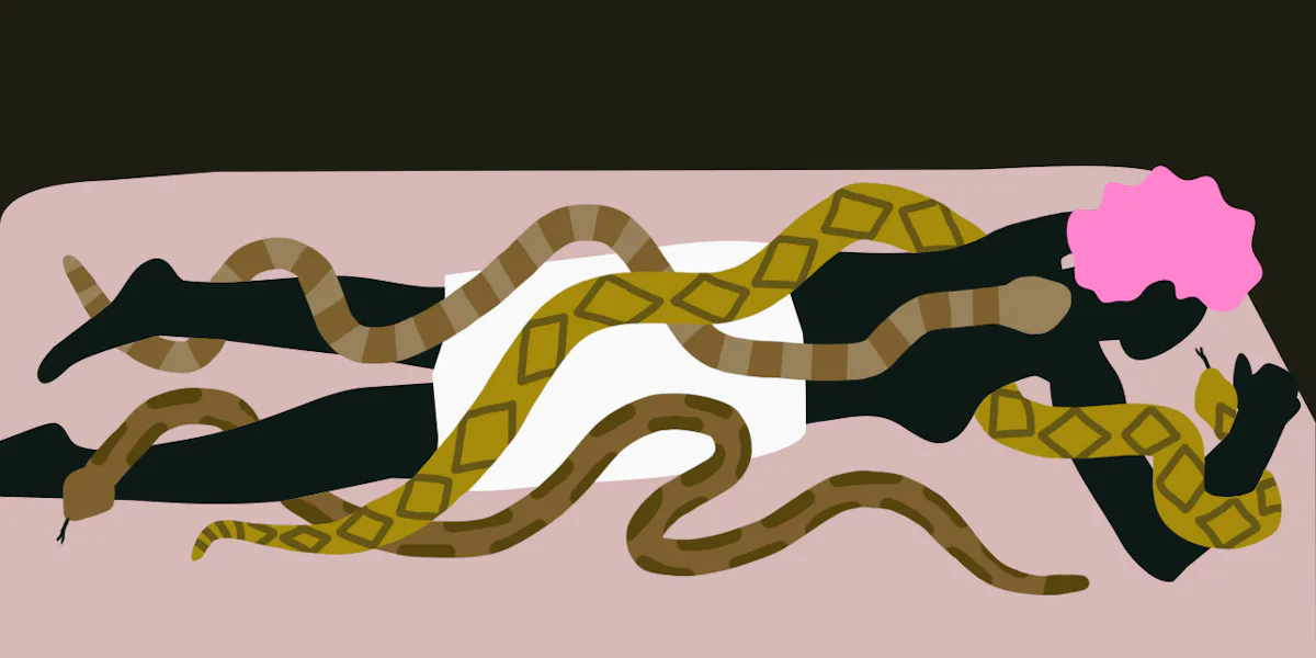 What It's Like To Get A Snake Massage