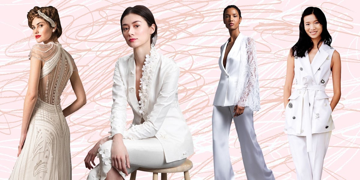 The Coolest Bridal Fashion Week Spring 2020 Wedding Looks