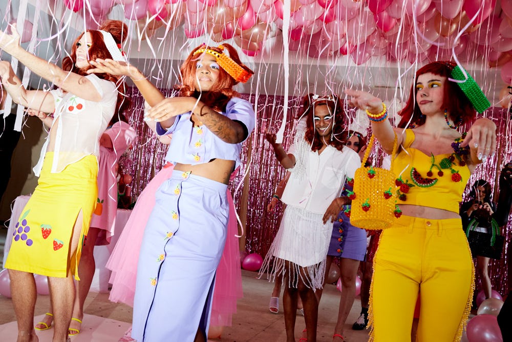 Models Did The Macarena At Susan Alexandra's NYFW Debut