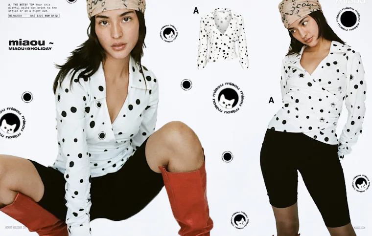 'It' Girl-Favorite Brand Miaou Is Bringing Back The '90s Shopping Catalog