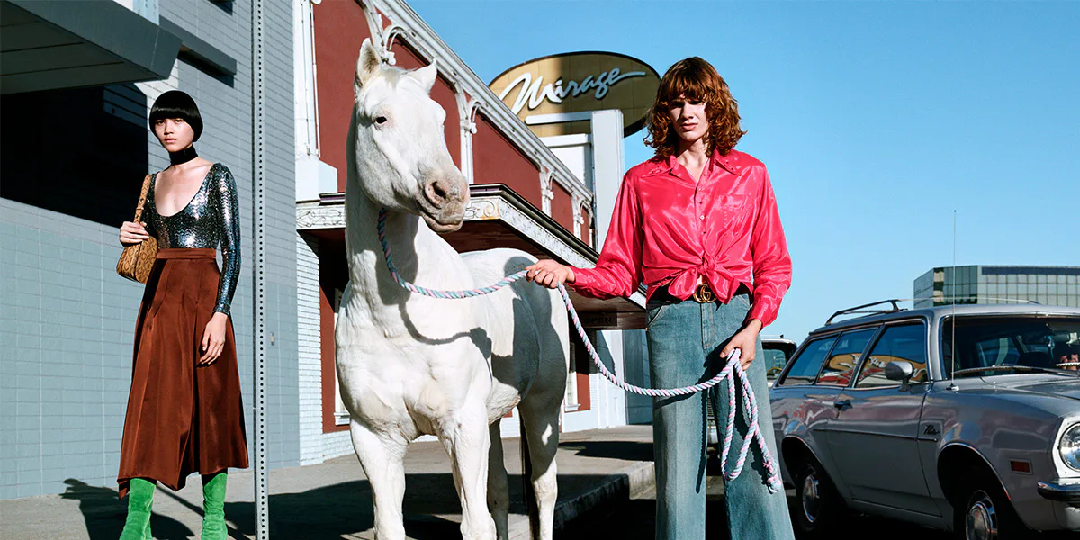 Gucci’s SS20 Campaign Stars High Fashion Horses