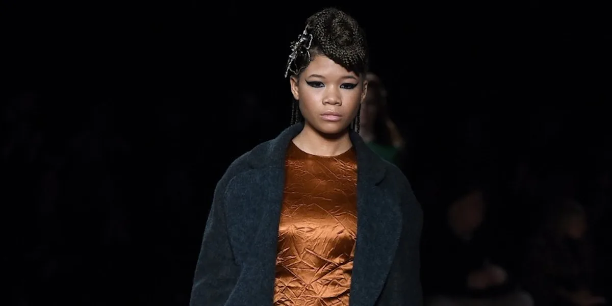 Storm Reid Opened Miu Miu's Fall 2020 Runway Show