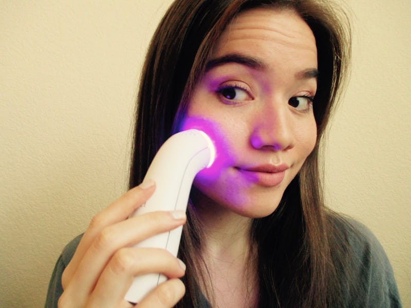 How Do Acne Light Treatments Work? What To Know Before Spotlighting ...