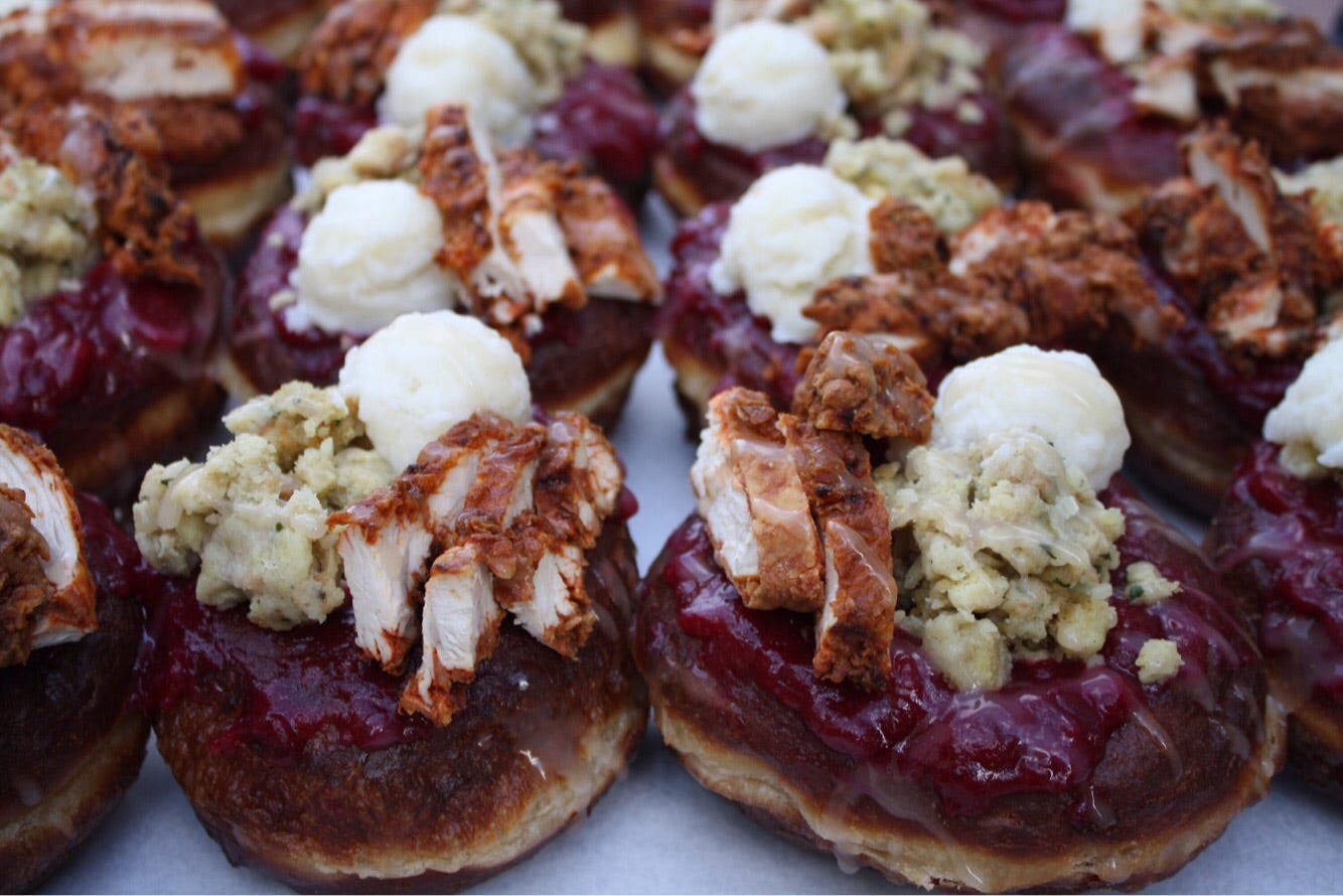 This Thanksgiving Dinner Doughnut From PV Donuts Packs Your Holiday ...