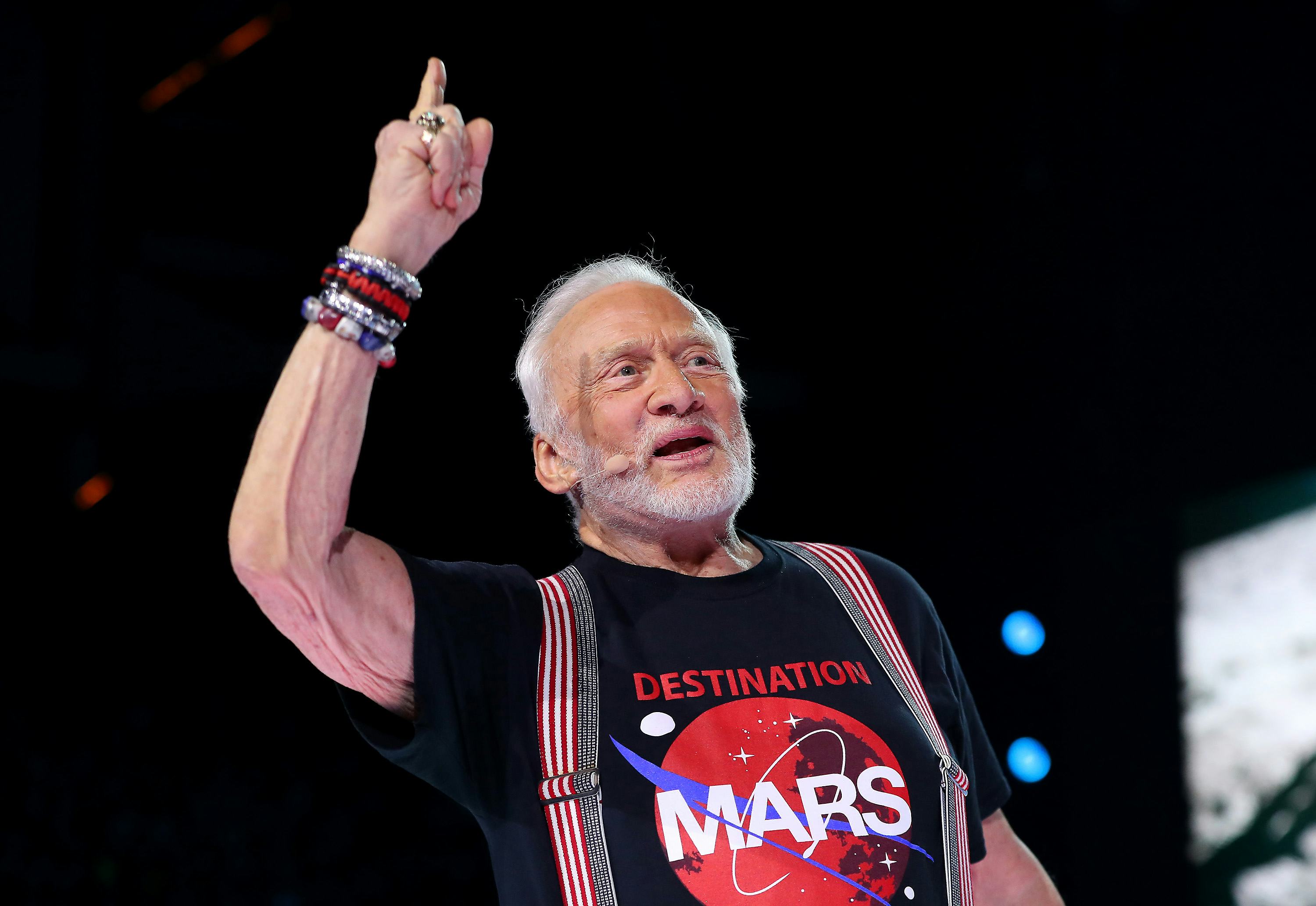 This Buzz Aldrin Update Has Him In Good Spirits After His Antarctica ...