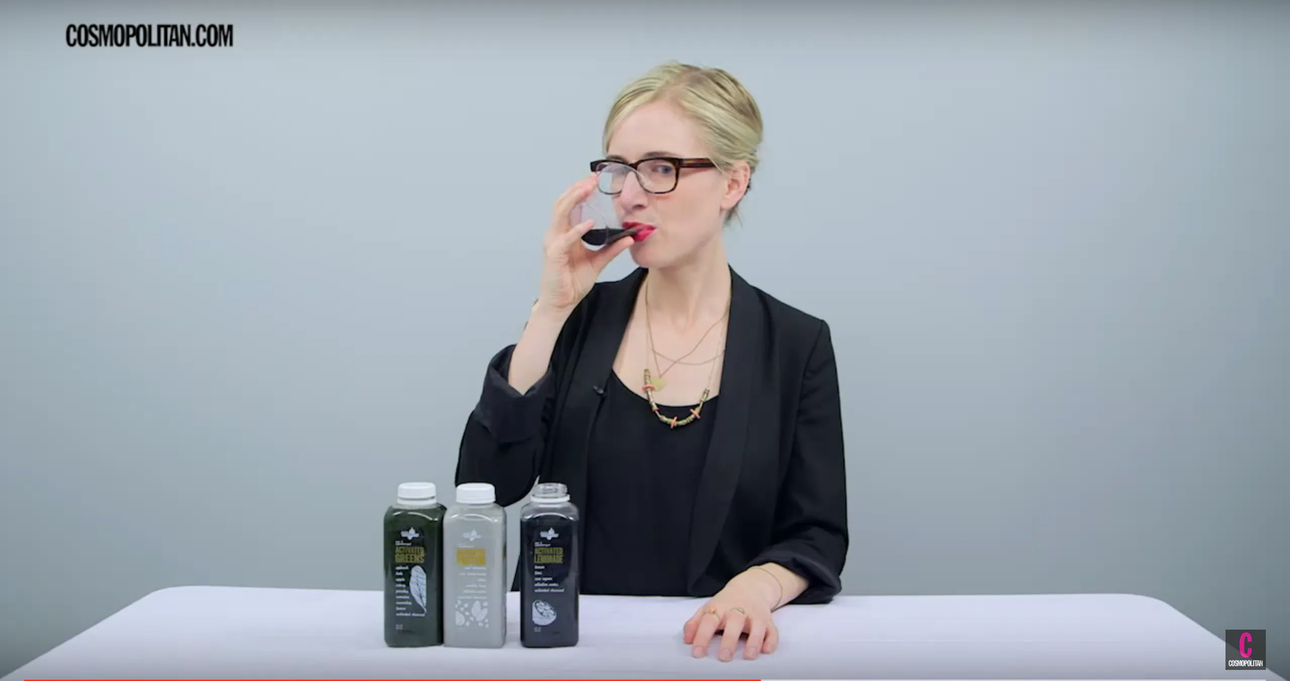Brave People Try Charcoal Juice So You Don't Have To — VIDEO