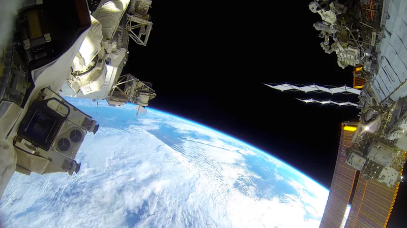 NASA Astronauts Film Spacewalk With GoPro, Capturing Amazing Views of ...