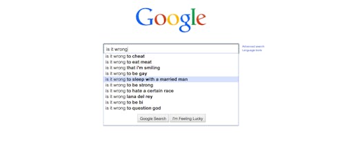 How Come I'm Dead? The 17 Weirdest Google Search Autocompletes