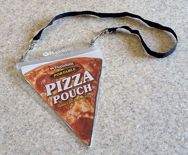Pizza Pouch Necklace Ensures You'll Never Be Without A Slice — PHOTOS