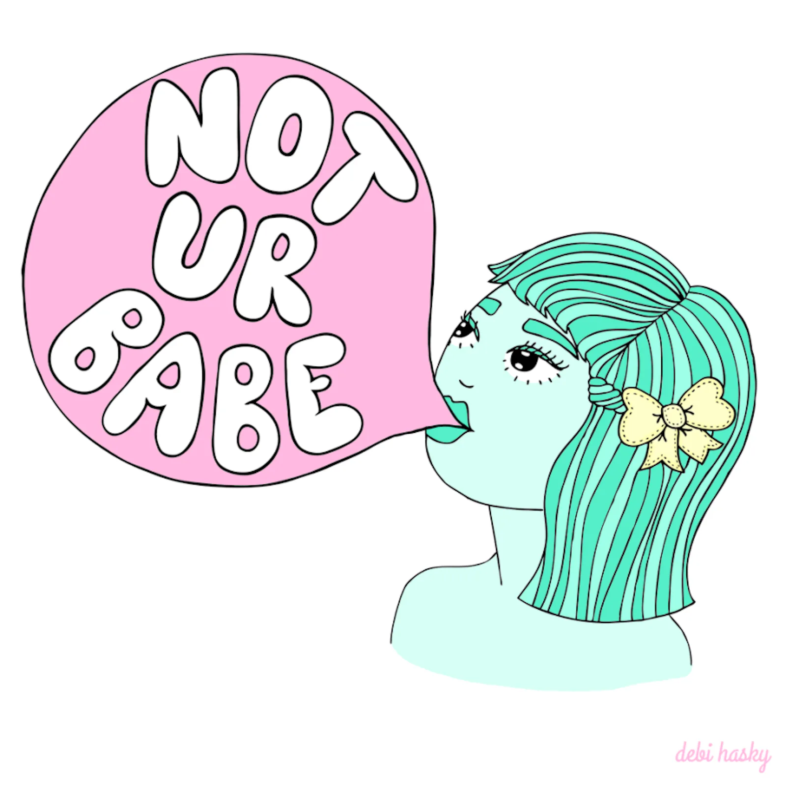 'Call Out Cat Calls' Anti-Catcalling Illustrations By Artist Debi Hasky ...