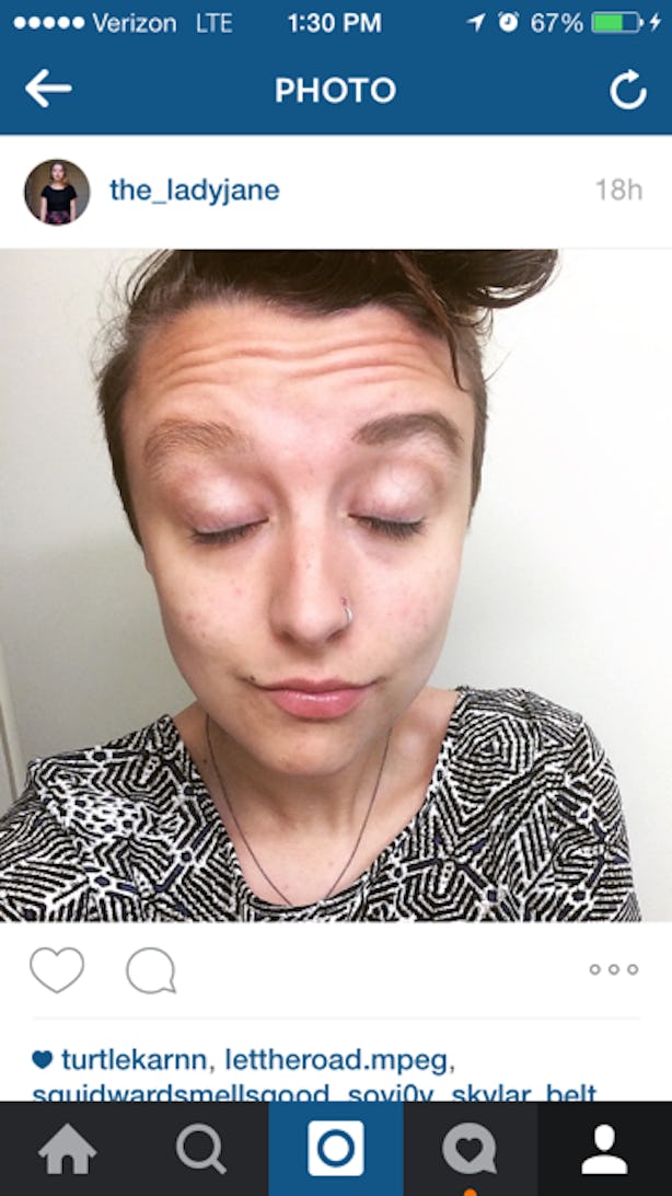 I Tried The Half Moon Eyebrow Trend In Real Life & Discovered That ...