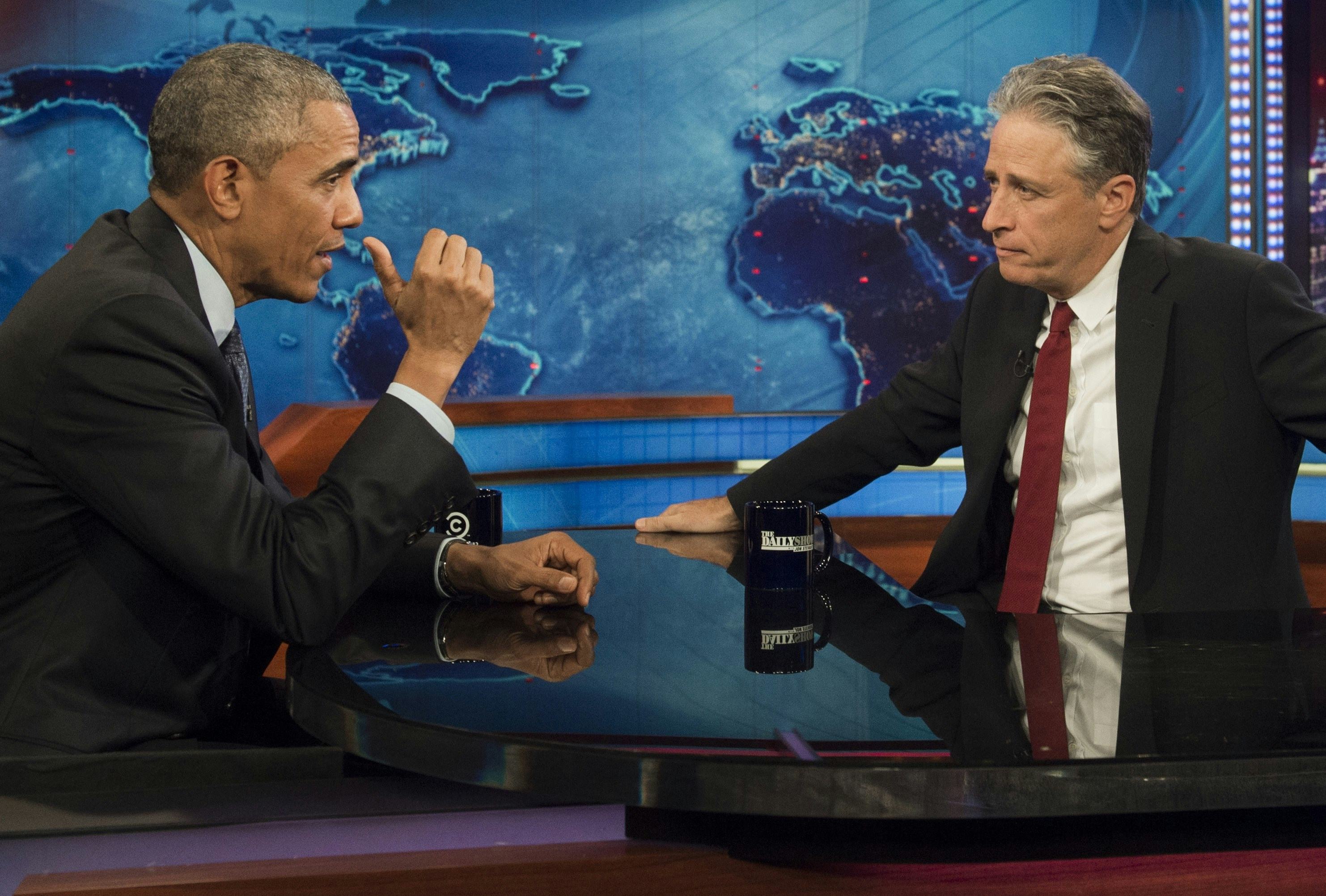 The Best Moments From Obama's Appearance On 'The Daily Show' Range From ...