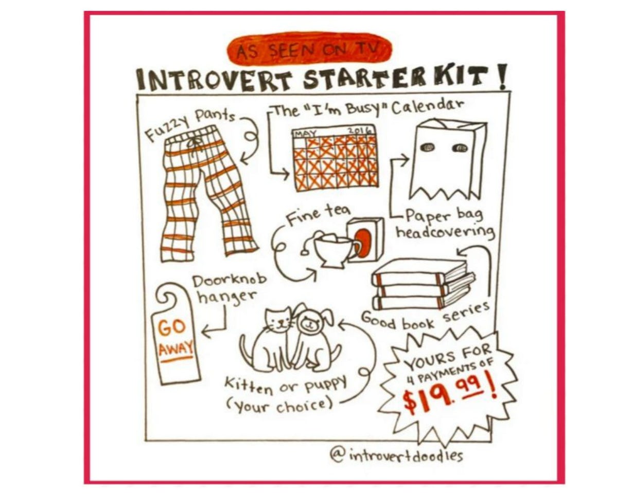 'Introvert Doodles' Instagram Tells The Life of An Introvert, One Comic ...